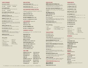 Lunch & Dinner | The Depot Cafe